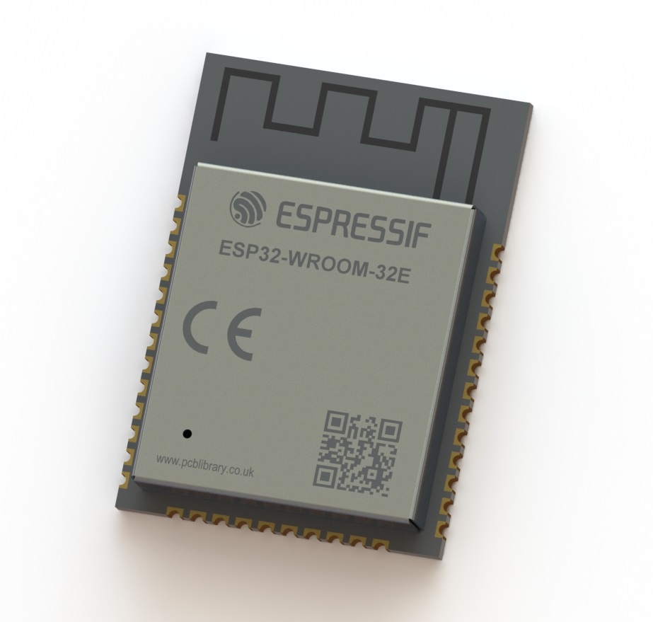 ESP32­-WROOM-­32E STEP - PCB Library