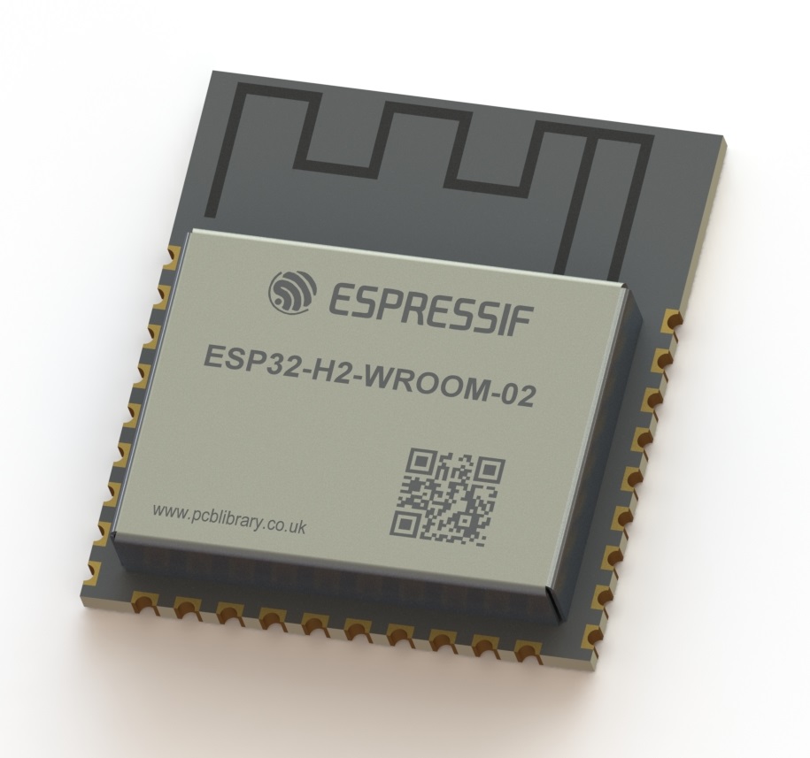 ESP32-H2-WROOM-02 STEP - PCB Library