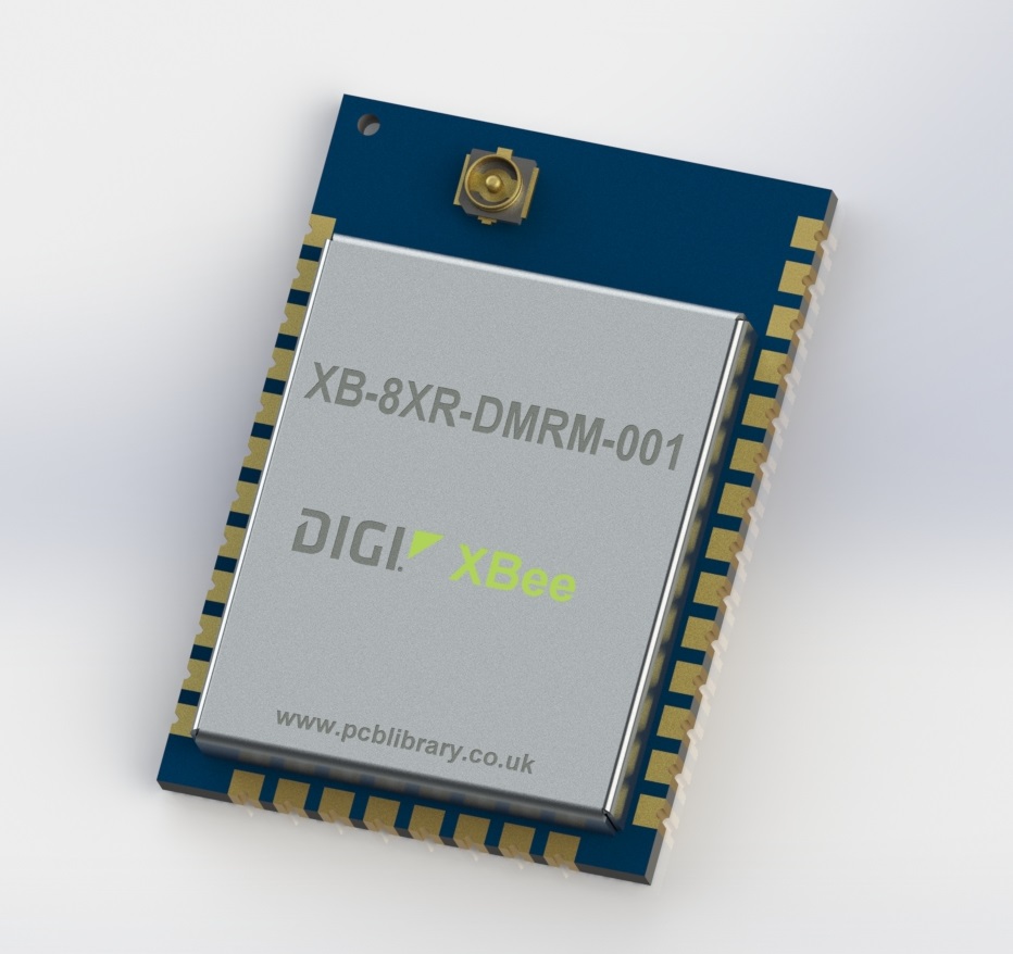 XB-8XR-DMRM STEP - PCB Library