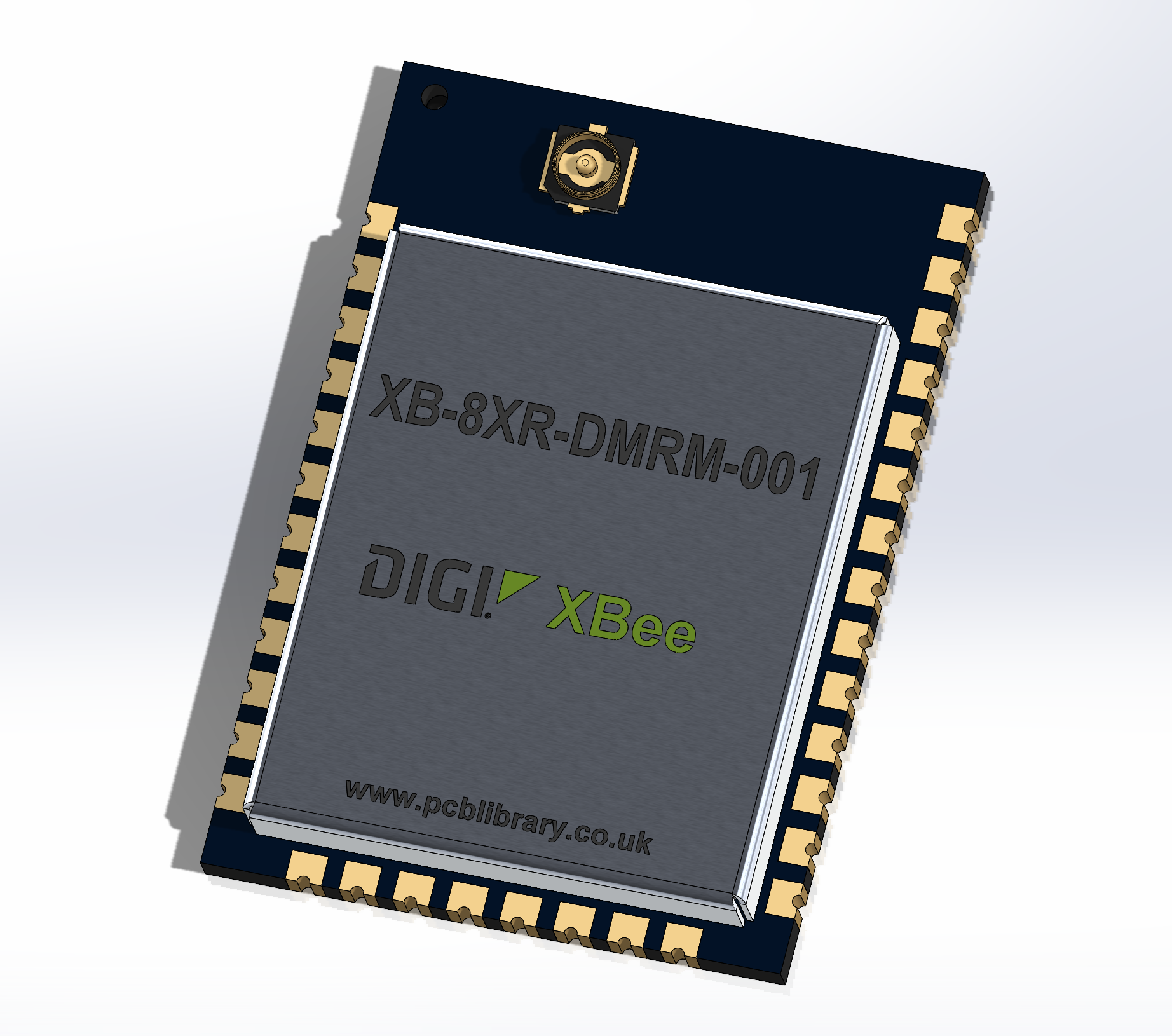 XB-8XR-DMRM STEP - PCB Library