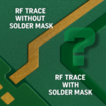 Removing Solder Mask on RF Traces - PCB Library